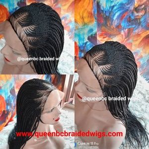Accessories | Braided Wigtwo Step Cornrow Wigcustom Made Order | Poshmark